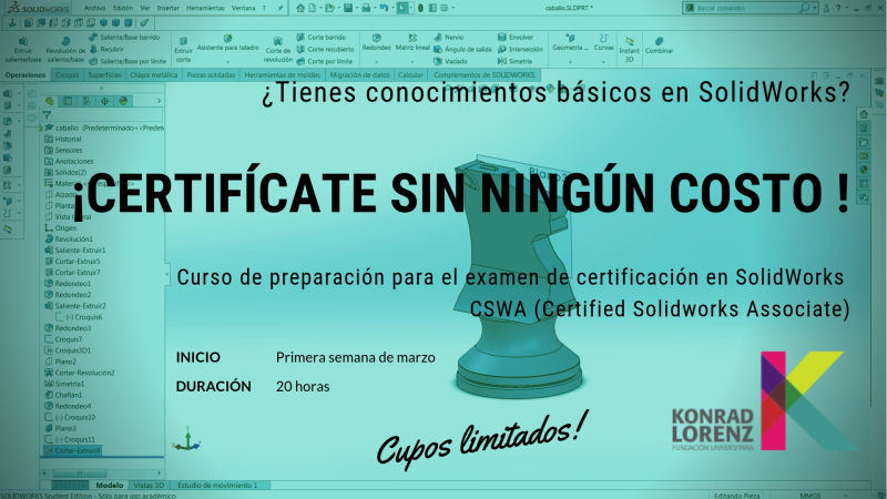 Curso de preparación para el examen de certificación en SolidWorks ...