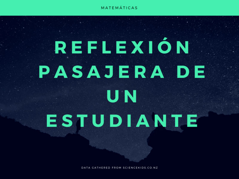 Reflexión pasajera de un estudiante - Pregrados y Posgrados en Bogotá