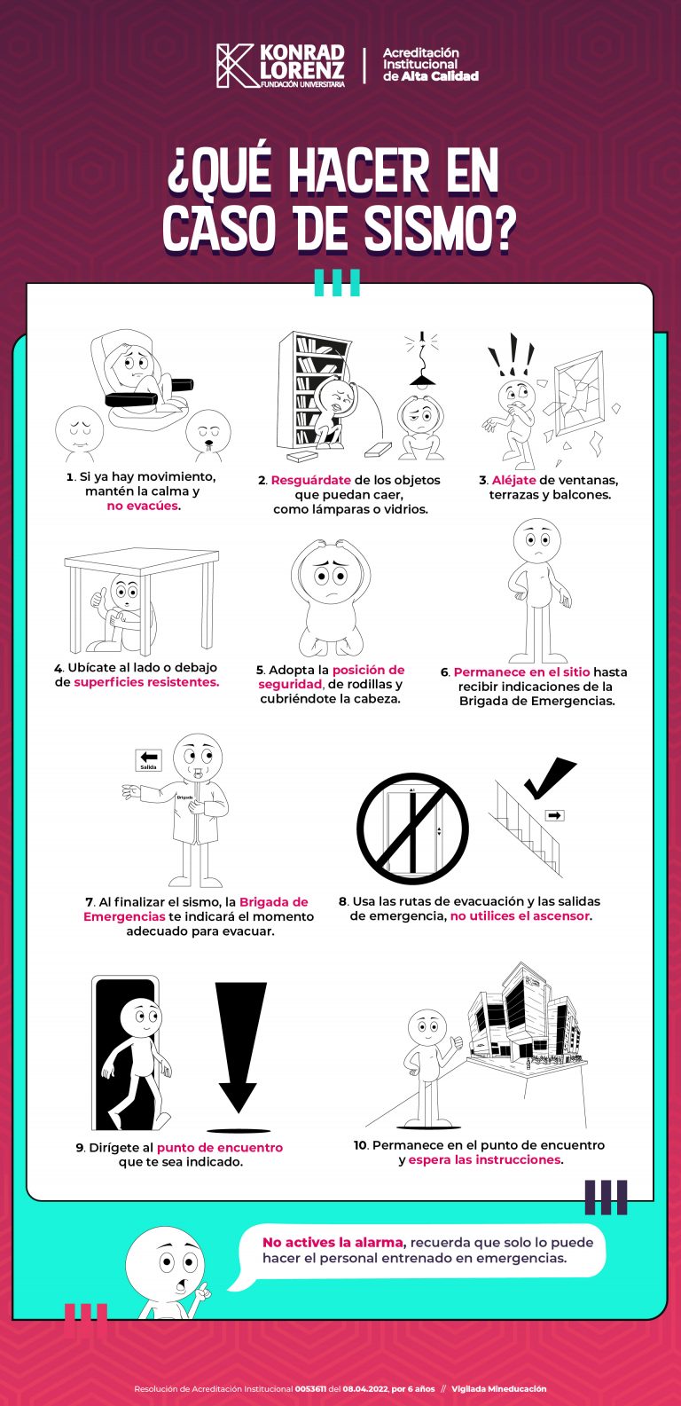 ¿Qué hacer en caso de sismo? - Pregrados y Posgrados en Bogotá