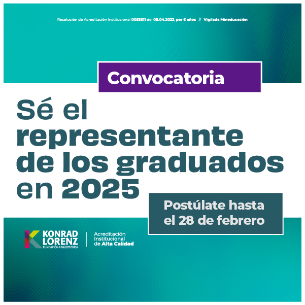 Sé el representante de los graduados en 2025 - Pregrados y Posgrados en ...