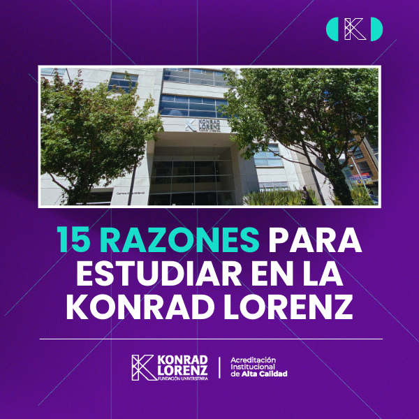 15 razones para estudiar en la Konrad Lorenz - Pregrados y Posgrados en Bogotá